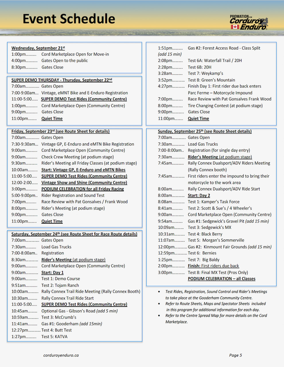 The Corduroy Enduro® | The Corduroy Enduro® …Canada’s Toughest Race!!