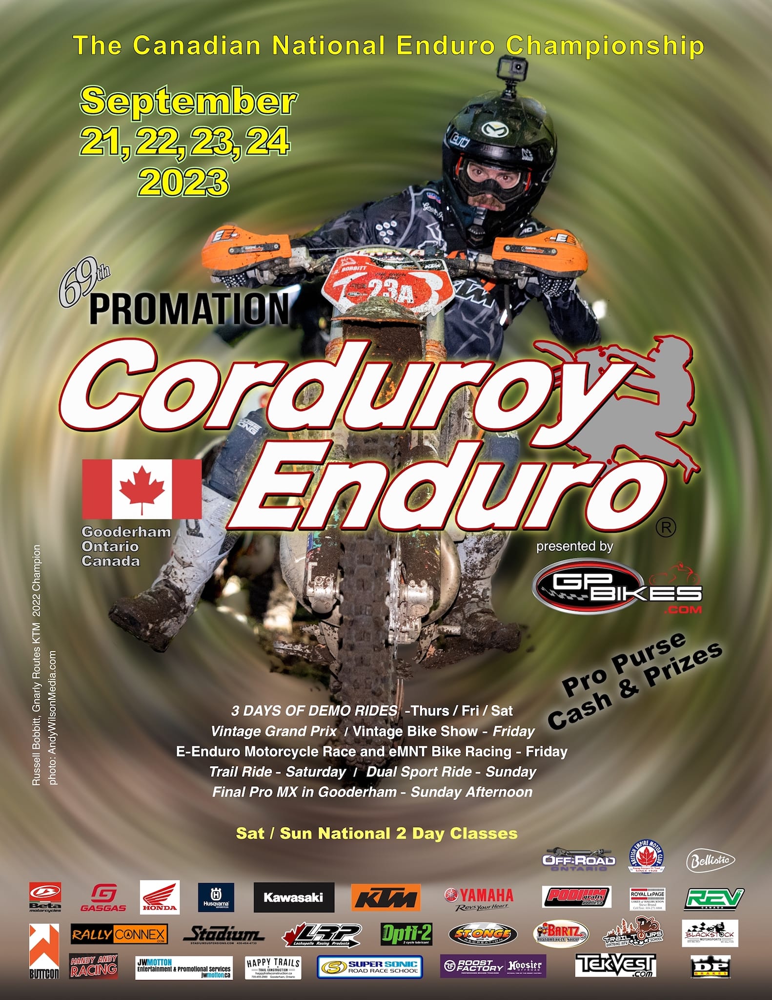 The Corduroy Enduro® | The Corduroy Enduro® …Canada’s Toughest Race!!